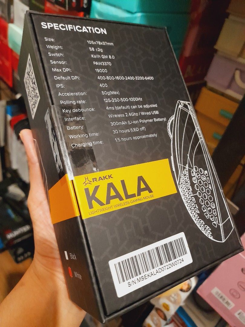 Rakk Kala wireless gaming mouse, Computers & Tech, Parts & Accessories ...