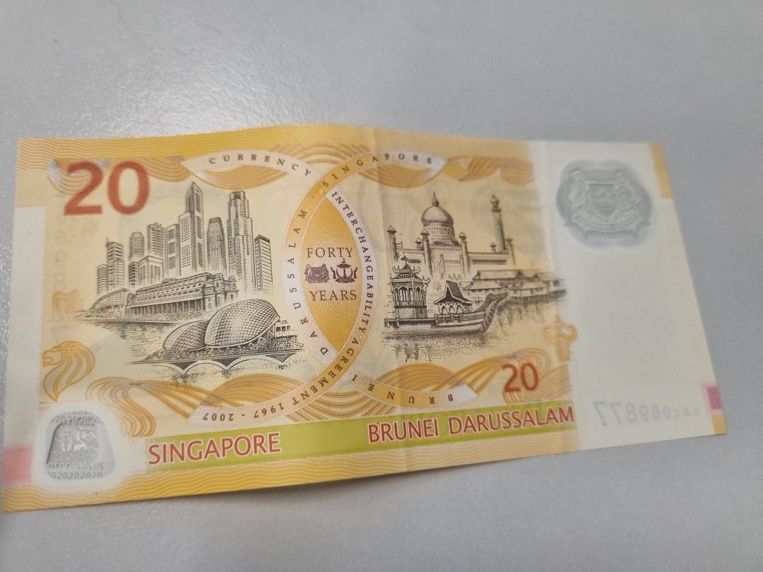 RARE $20 note sg and brunei collab, Hobbies & Toys, Memorabilia ...