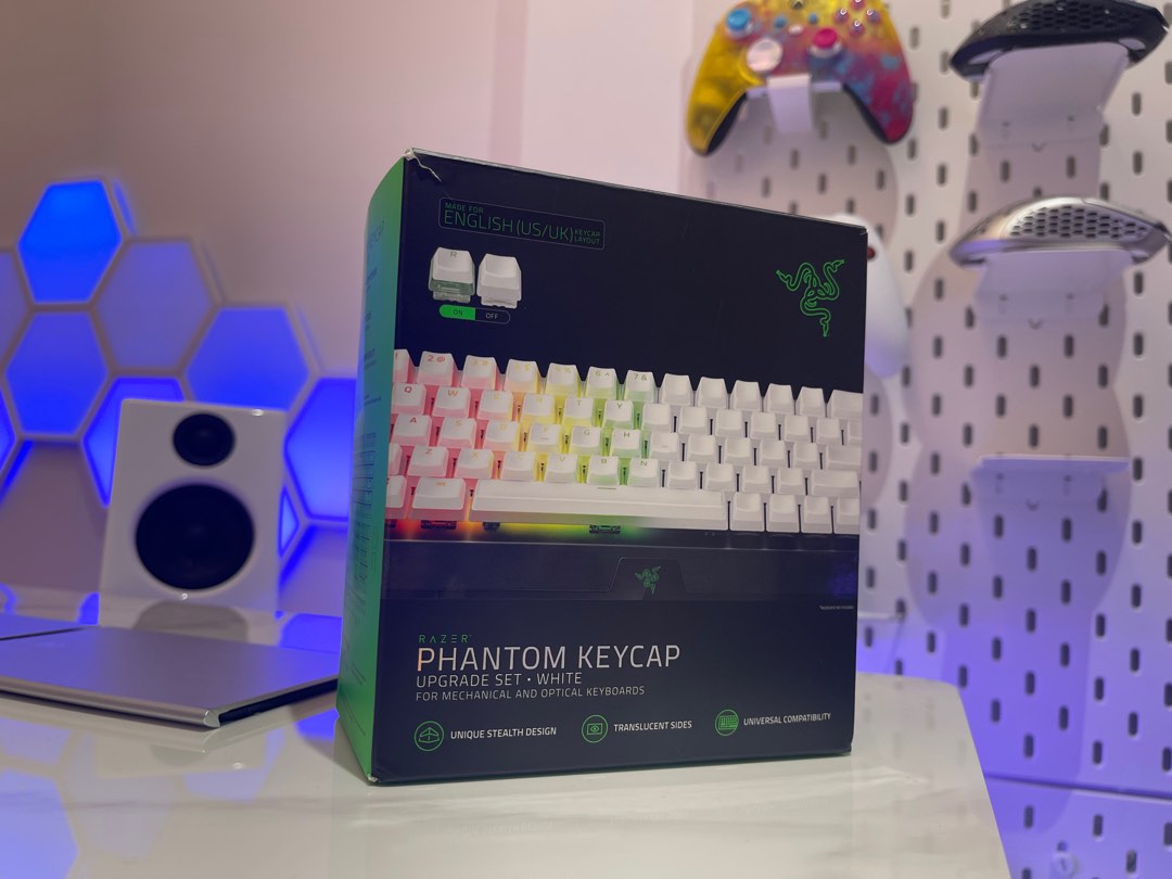 Razer Phantom Keycap upgrade set (white), Computers & Tech, Parts ...