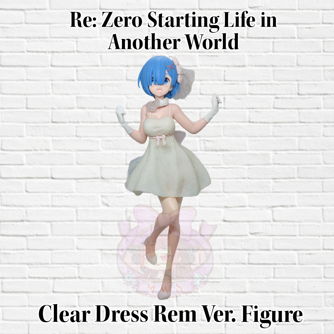 Re: Zero Starting Life in Another World Rem Clear Dress Version Rare ...