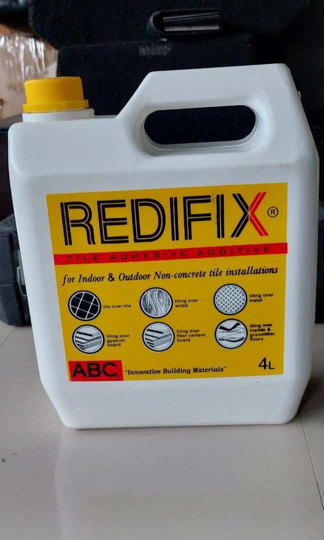 REDIFIX TILE ADHESIVE ADDITIVE, Commercial & Industrial, Construction ...