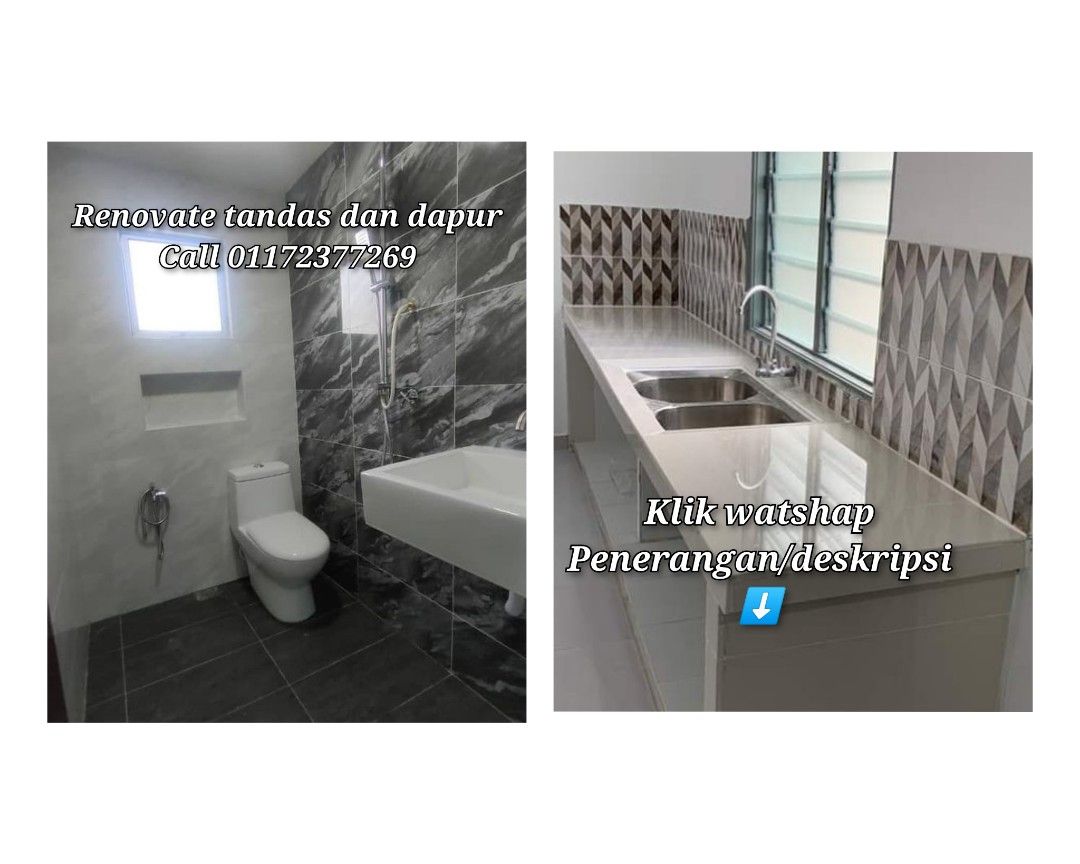 Renovate kitchen and toilet damansara,Bangsar,petaling jaya,Cheras ...