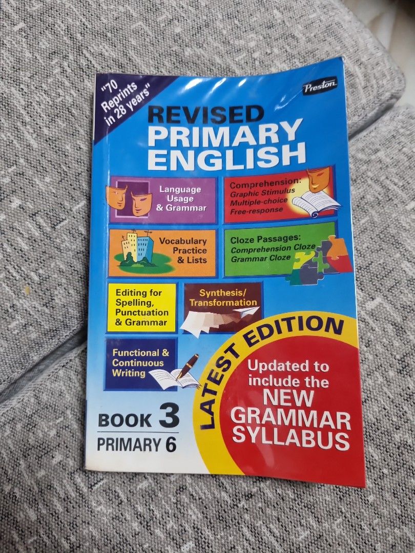 Revised Primary English, Hobbies & Toys, Books & Magazines, Assessment ...