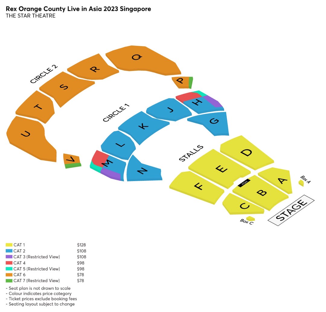 Rex Orange County Cat 4, Tickets & Vouchers, Event Tickets on Carousell