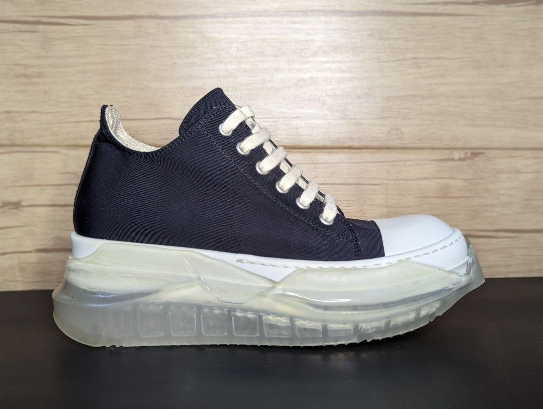 Rick Owens DRKSHDW Abstract Clear Sole Ramones Sneakers, Women's ...