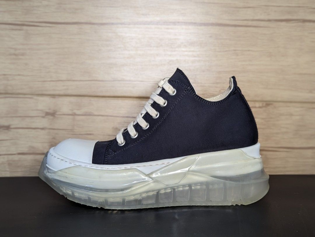 Rick Owens DRKSHDW Abstract Clear Sole Ramones Sneakers, Women's ...