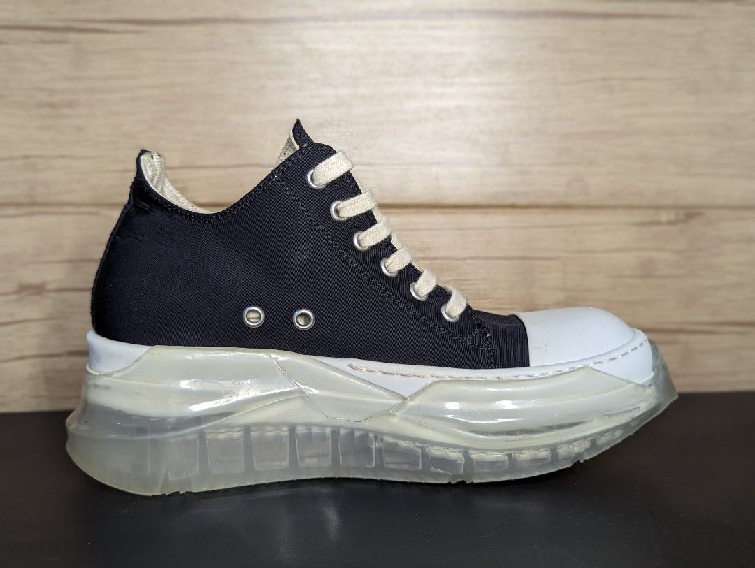 Rick Owens DRKSHDW Abstract Clear Sole Ramones Sneakers, Women's ...