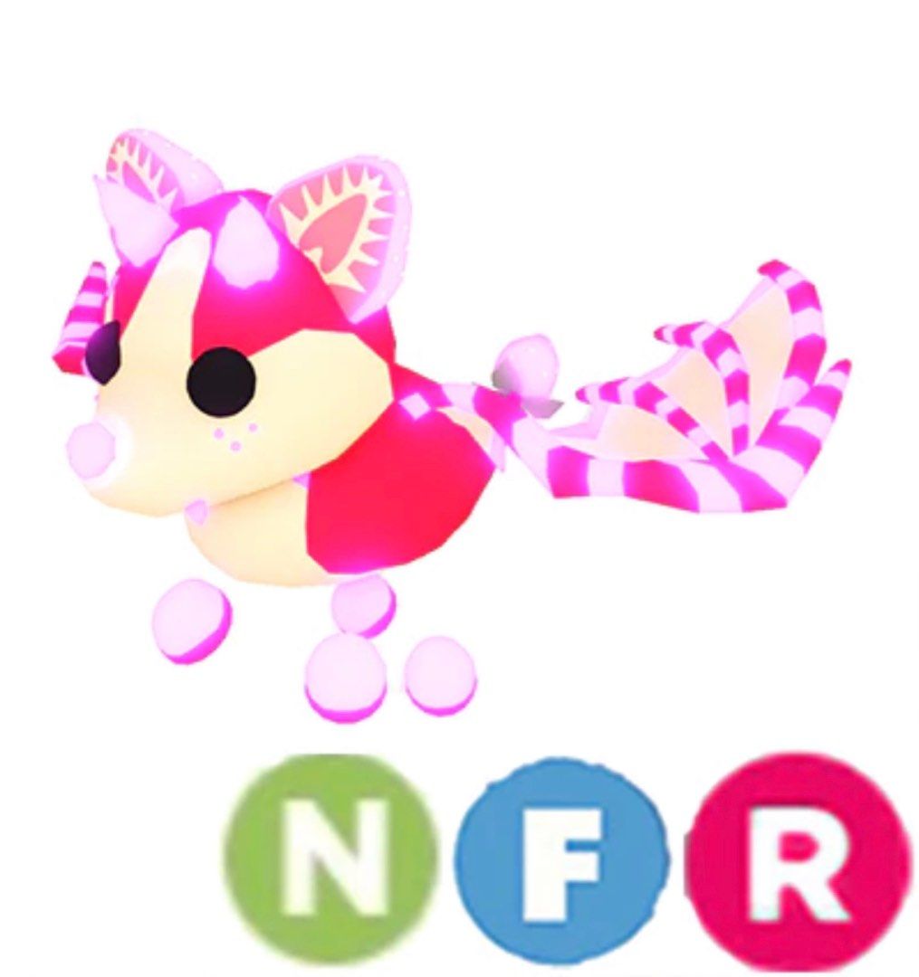 Roblox Adopt Me (Neon Fly Ride) Strawberry Shortcake Bat-Dragon (Best ...