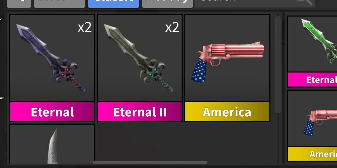 Roblox MM2 Skins, Video Gaming, Gaming Accessories, In-Game Products on ...