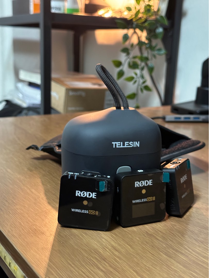RODE WIRELESS GO 2 with Charging Case, Audio, Microphones on Carousell