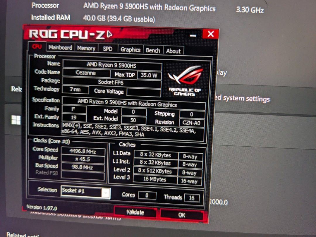 ROG ZEPHYRUS G15 G503 RTX 3070, Computers & Tech, Laptops & Notebooks on Carousell