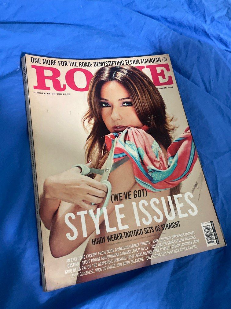 Rogue Magazine - Hindy Weber-Tantoco, Hobbies & Toys, Books & Magazines ...