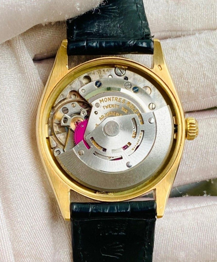 (ROLEX 1005) 34mm OP - 18k solid gold, Luxury, Watches on Carousell