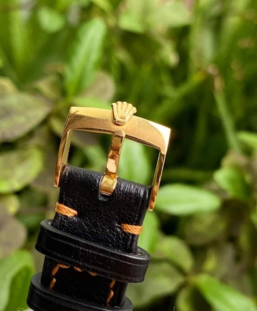 (ROLEX 1005) 34mm OP - 18k solid gold, Luxury, Watches on Carousell