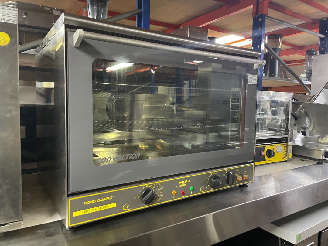 Roller grill 4 tray convection oven turbo quartz, TV & Home Appliances ...