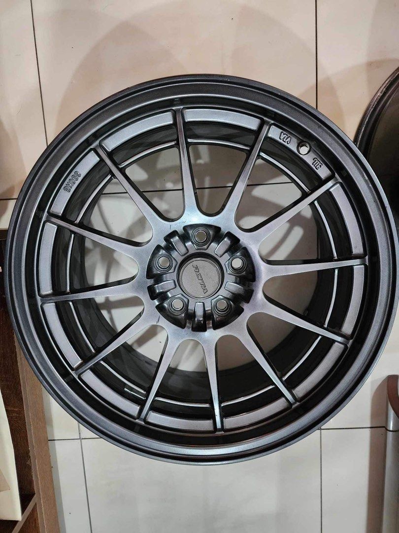 Rota GKR (Rare Spec), Car Parts & Accessories, Mags and Tires on Carousell