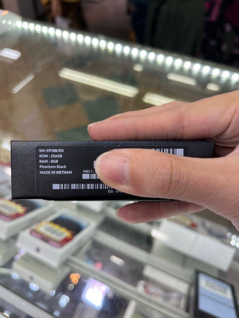 SAMSUNG Galaxy S23 Ultra 5G, Phantom Black, (8GB RAM/256GB ROM), (Brand ...