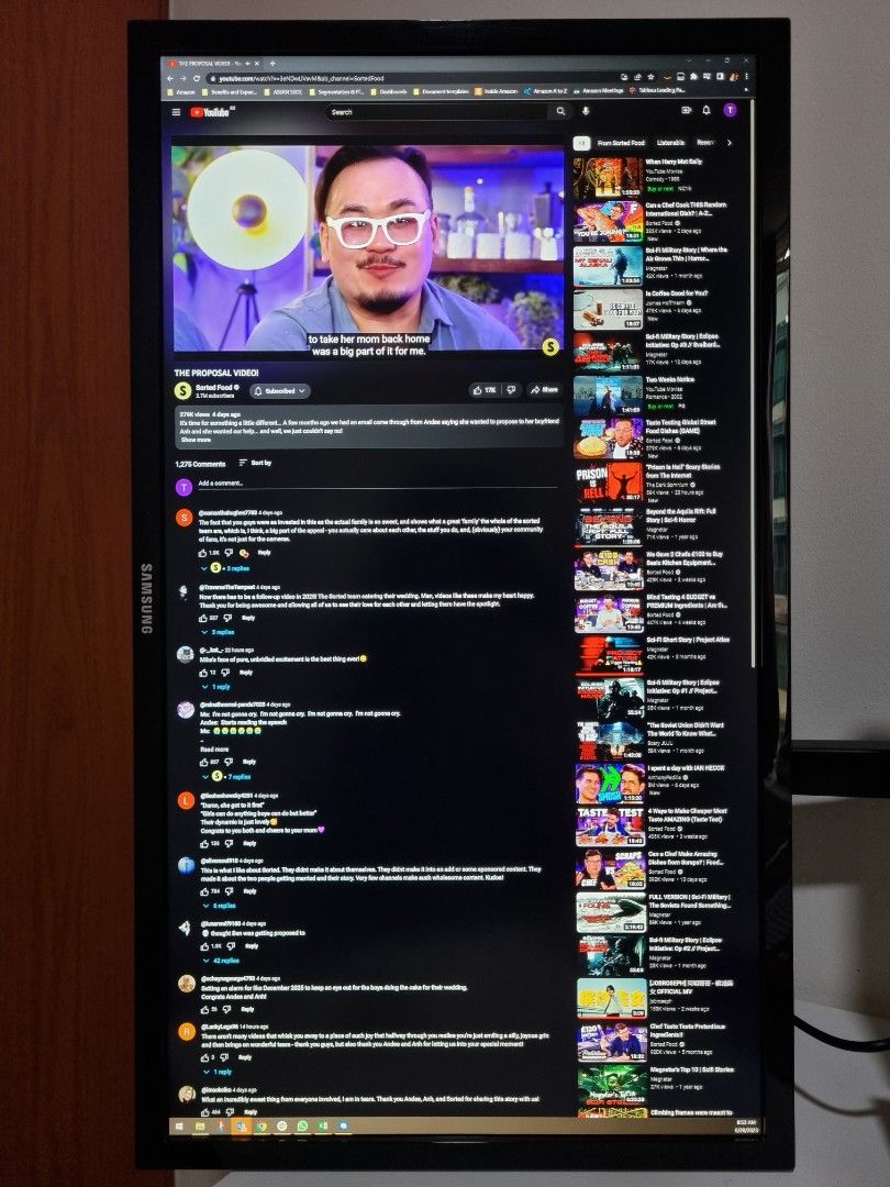 SAMSUNG U28E590D 28-Inch 4k UHD LED-Lit Monitor, Computers & Tech ...