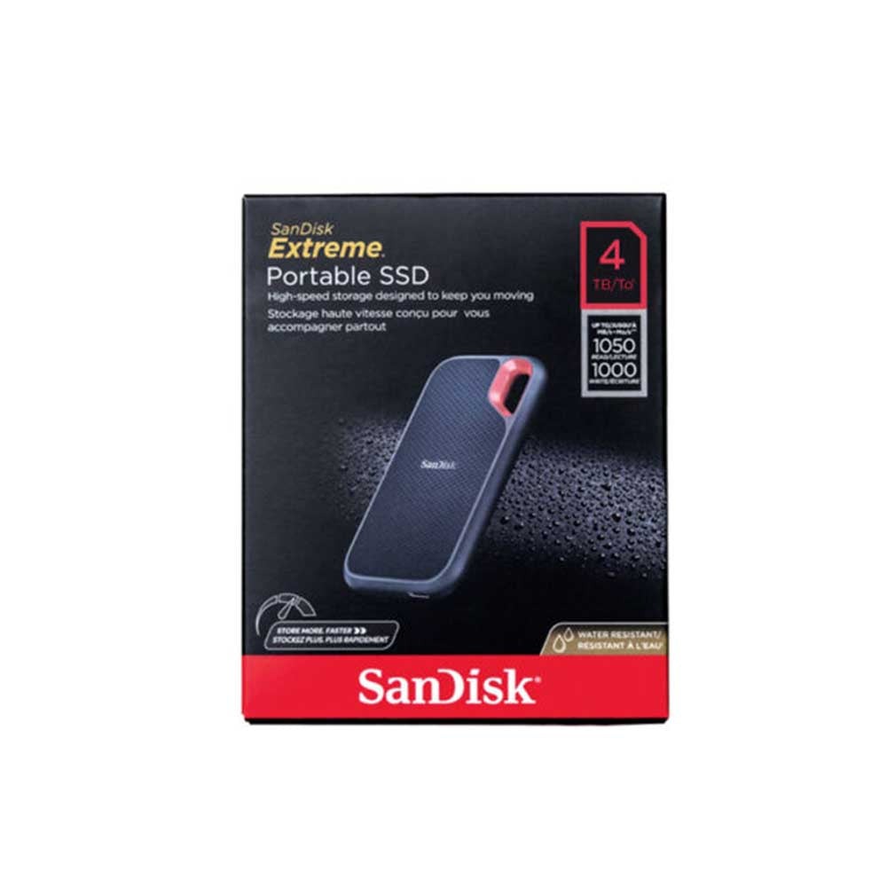 SanDisk 4TB Extreme Portable SSD - Up to 1050MB/s - USB-C, USB 3.2 Gen 2, Computers & Tech ...