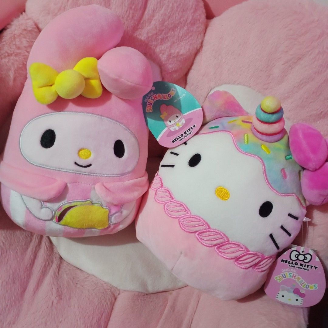 Bundle Sanrio Squishmallow Hello Kitty & My Melody on Carousell