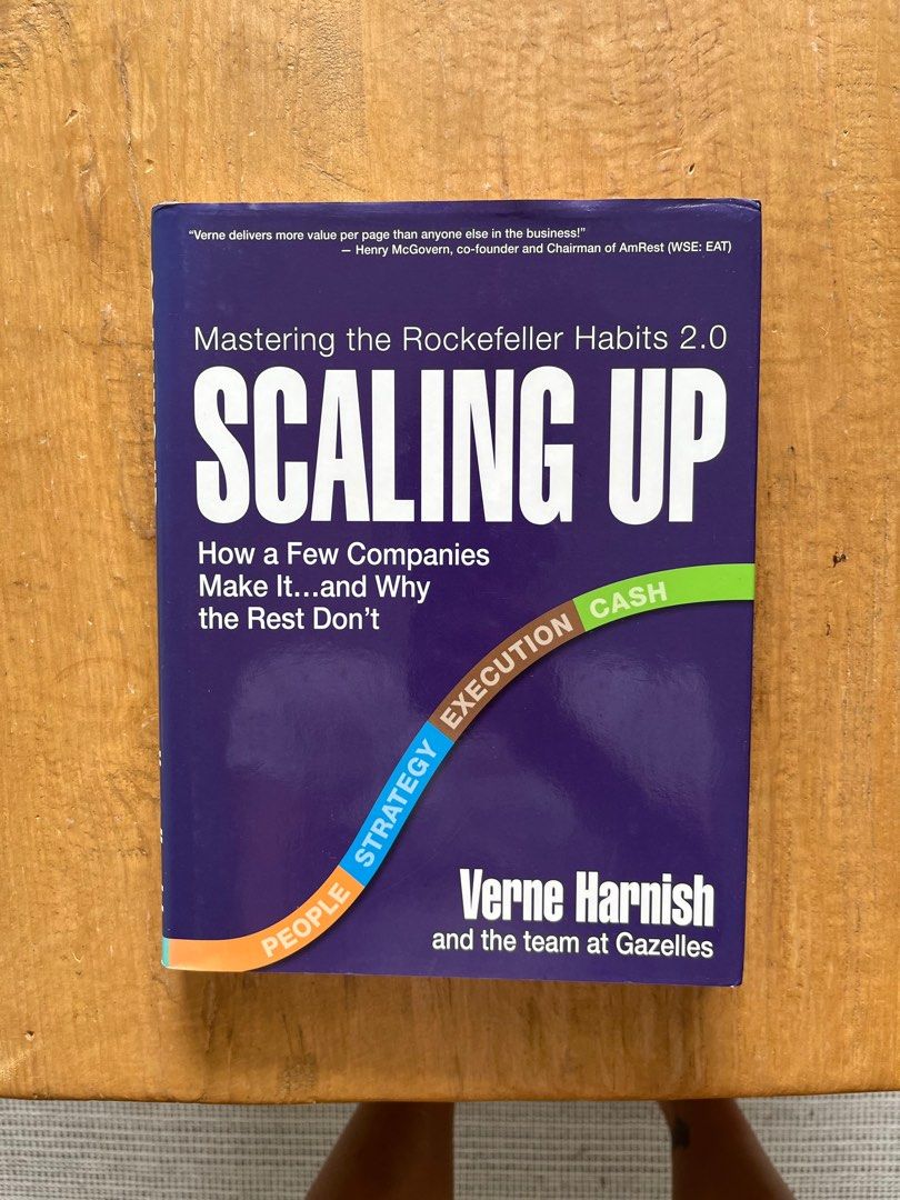 Scaling Up book, Hobbies & Toys, Books & Magazines, Fiction & Non ...