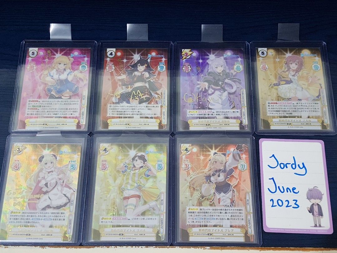 SCR/SP Hololive, ReBirth for you TCG, Hololive Production Volume 1, Vol 1, Hobbies & Toys, Toys ...