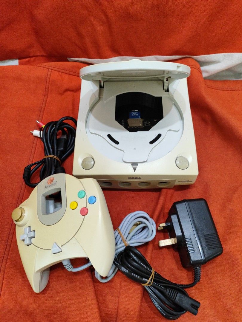 Sega Dreamcast, GDEMU modded, Video Gaming, Video Game Consoles, Others on Carousell