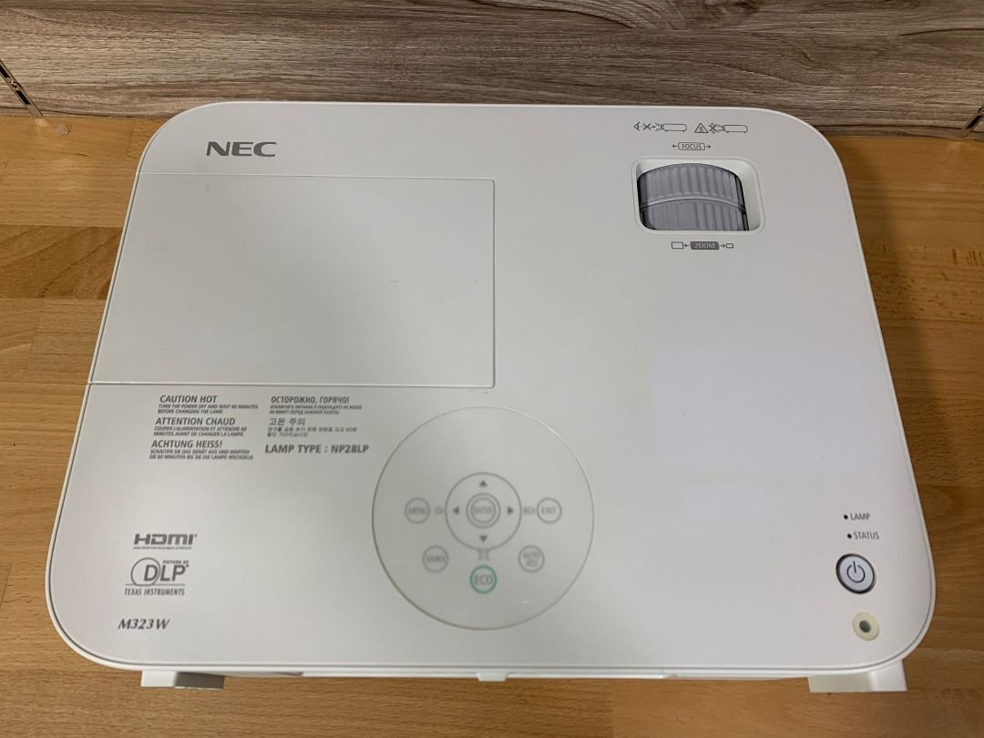 Selling USED NEC M323W DLP Projector, TV & Home Appliances, TV ...