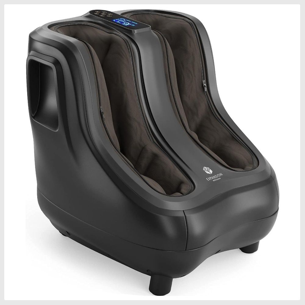 Shiatsu Heated Foot And Calf Massager Machine To Relieve Sore Feet