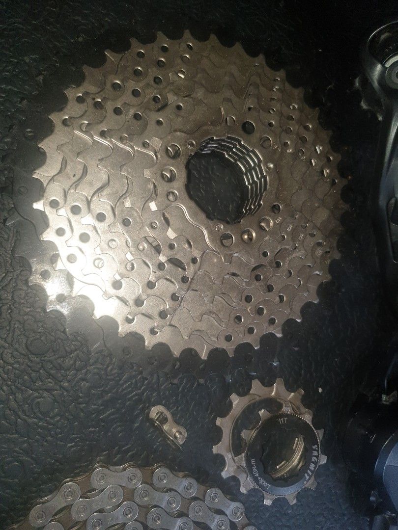 Shimano Alivio group set on Carousell