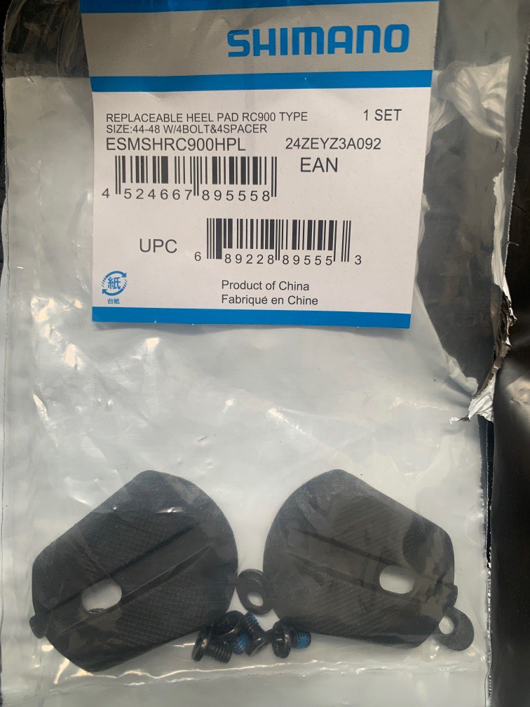 Shimano RC900 Replacement Heel Pad, Sports Equipment, Bicycles & Parts ...