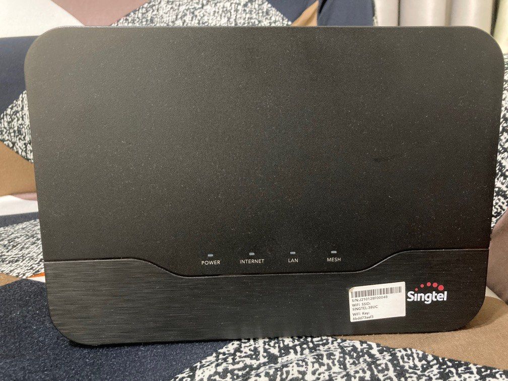 Singtel Mesh Router, Computers & Tech, Parts & Accessories, Networking ...