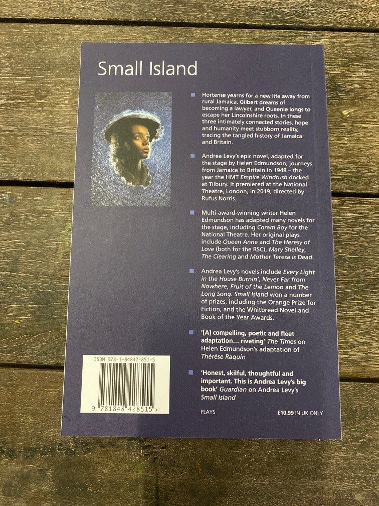 small island adapted by Helen Edmundson from the novel by Andrea Levy ...