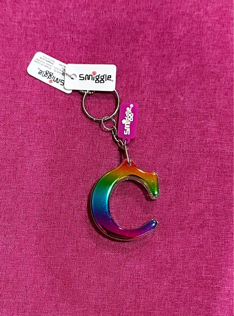 Smiggle “C” Keychain, Hobbies & Toys, Stationery & Craft, Other ...