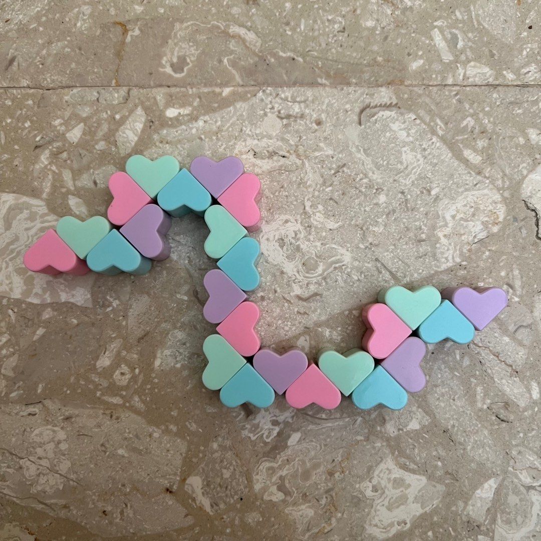 Smiggle Puzzle Snake Hearts, Hobbies & Toys, Toys & Games on Carousell