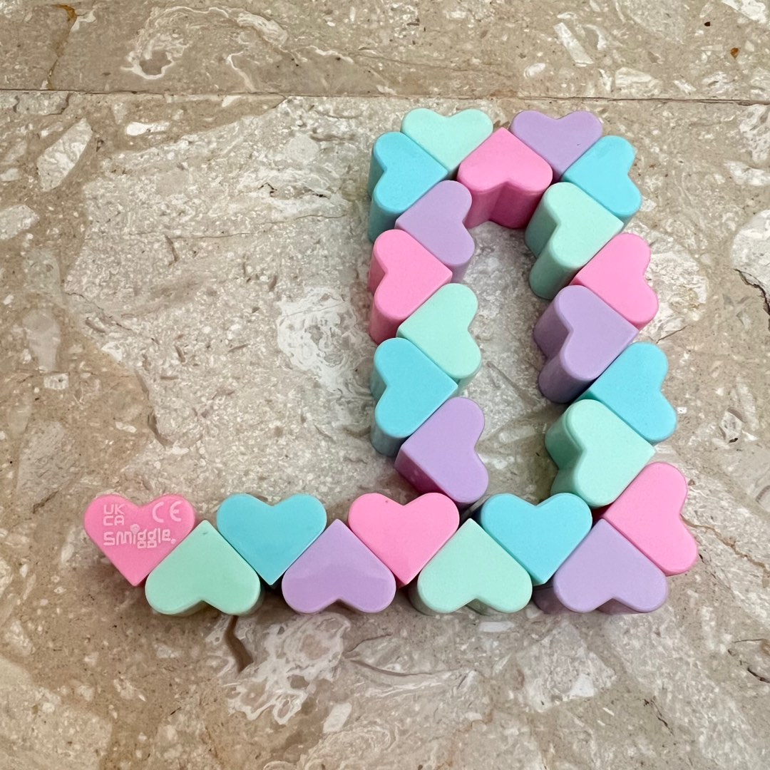 Smiggle Puzzle Snake Hearts, Hobbies & Toys, Toys & Games on Carousell