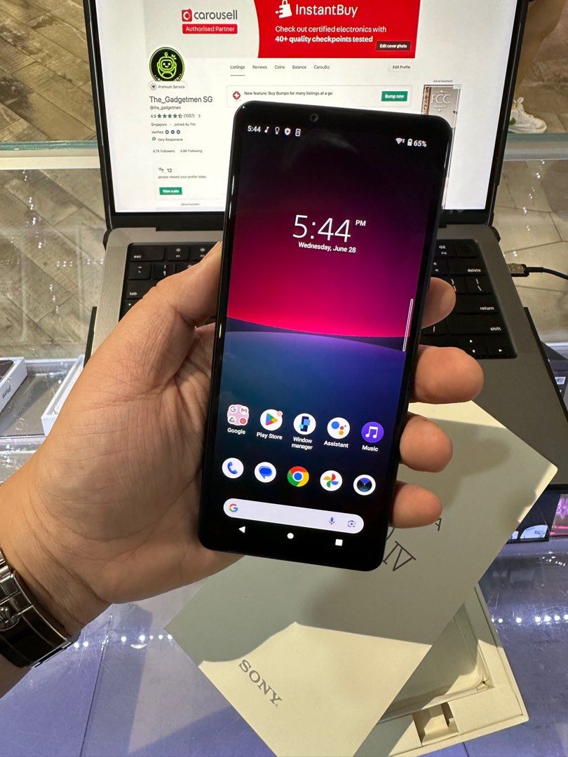 Sony Xperia 10IV 128GB Black #3027319C, Mobile Phones & Gadgets, Mobile ...