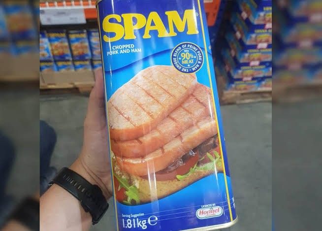 SPAM Chopped Pork and Ham 1.81 kg, Food & Drinks, Packaged & Instant ...