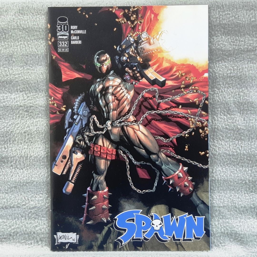Spawn #332 Lenil Yu Cvr (Image Comics) Todd McFarlane, Rory McConville, Carlo Barberi, Hobbies ...