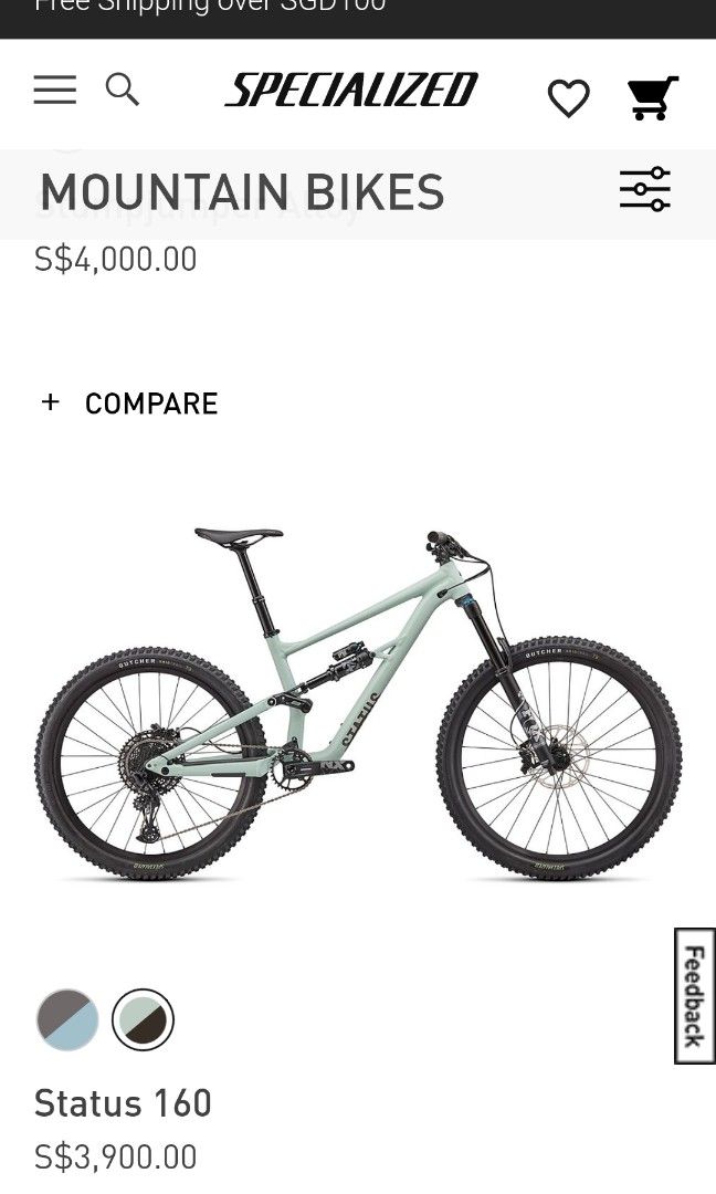 Specialized Status 160, Sports Equipment, Bicycles & Parts, Bicycles on ...