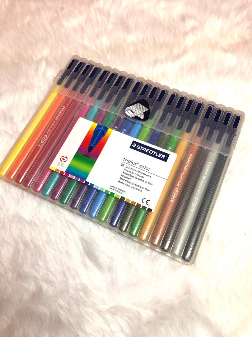 Staedtler Triplus color Fiber Tip Pen, Hobbies & Toys, Stationary ...