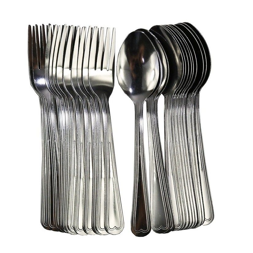 Stainless 1 Dozen Fork Spoon On Carousell