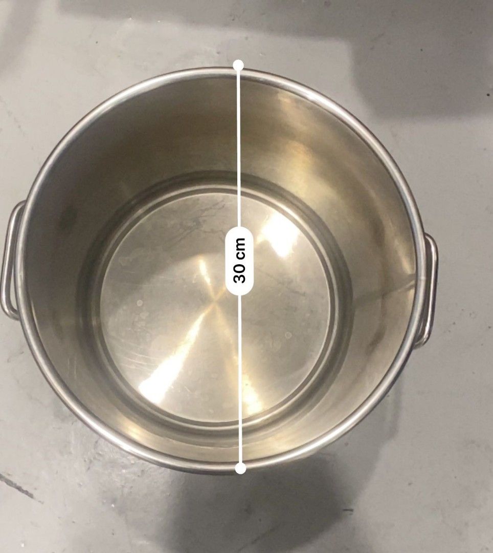 Stainless Steel Pots Halal Kitchen, TV & Home Appliances, Kitchen ...