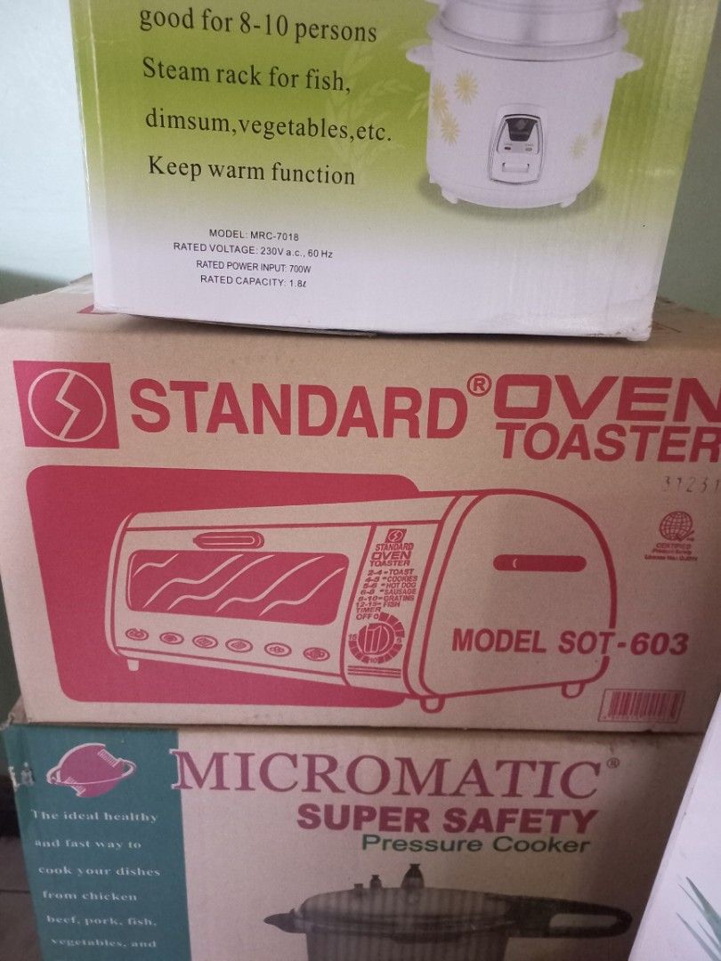 Standard Oven Toaster, TV & Home Appliances, Kitchen Appliances, Ovens ...