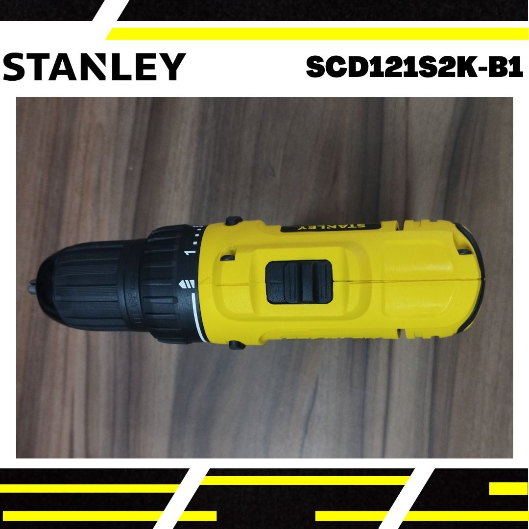 Stanley 12V Cordless Drill Driver Come With 2X 1.5ah Battery & Charger ...