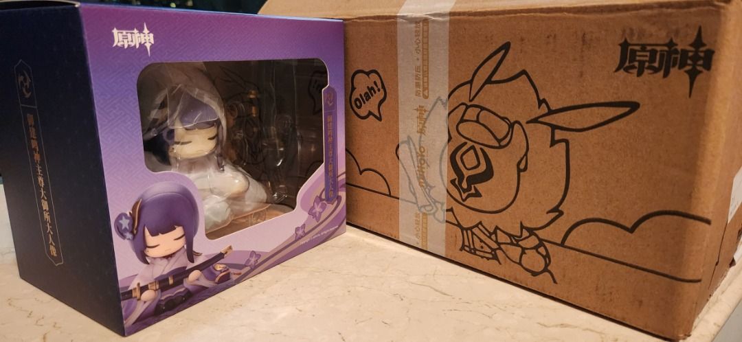 Statue of Her Excellency, the Almighty Narukami Ogosho, God of Thunder ...