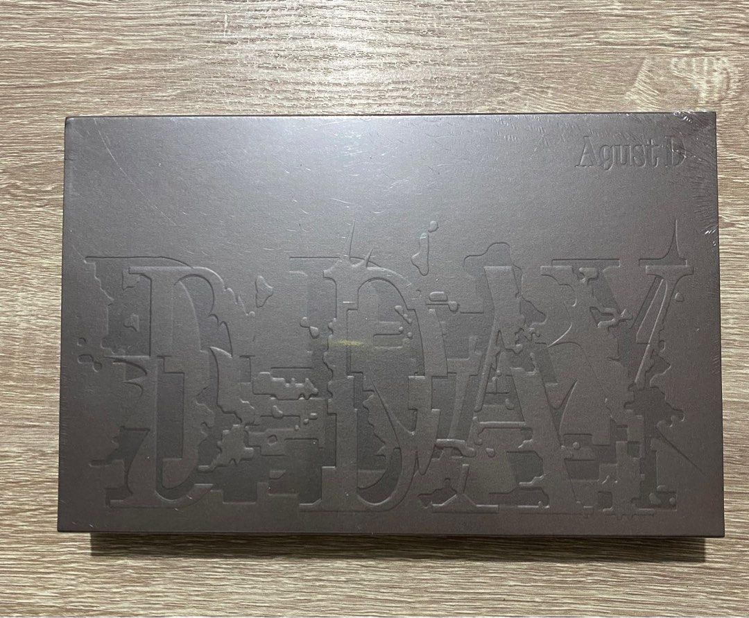 SUGA AGUSTD DDAY ALBUM SEALED, Hobbies & Toys, Memorabilia ...
