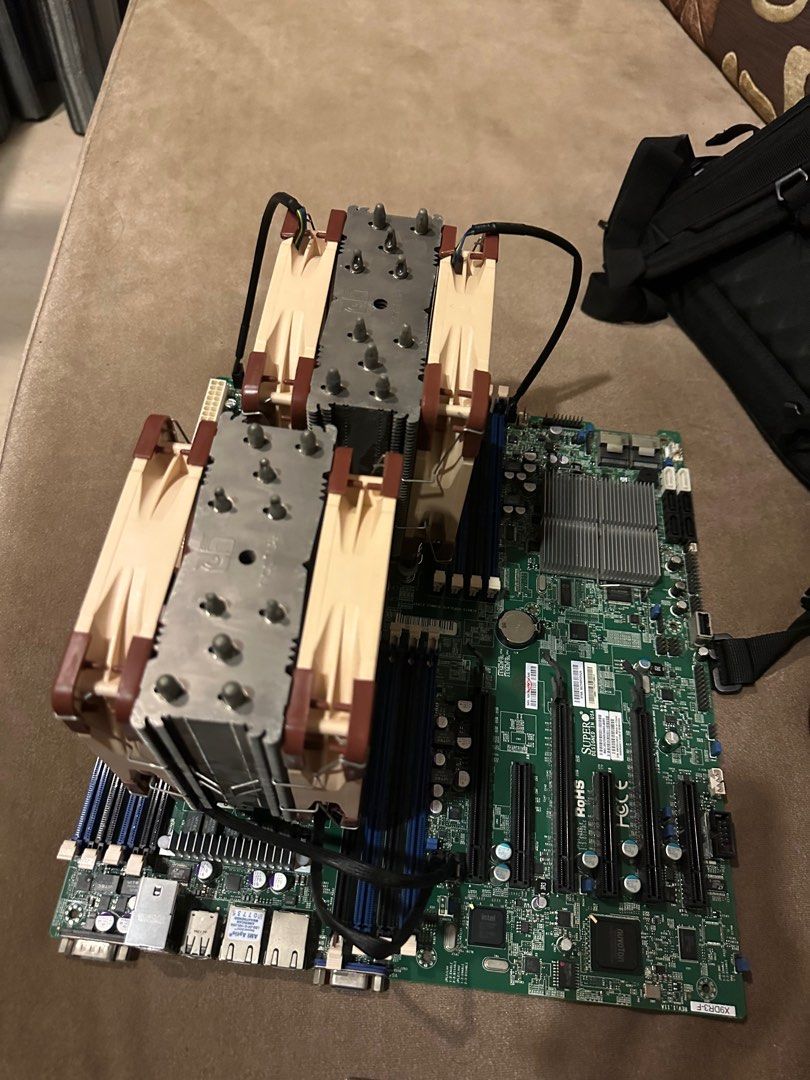 Supermicro sever motherboard X9DR3-F, Computers & Tech, Parts ...