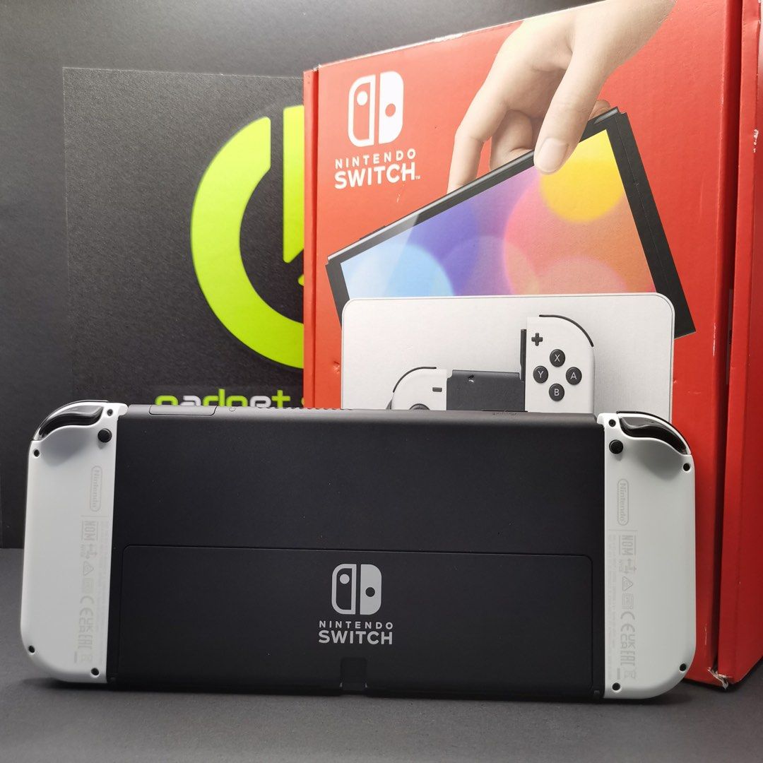 Switch Oled Full Box Like New, Video Gaming, Video Game Consoles ...