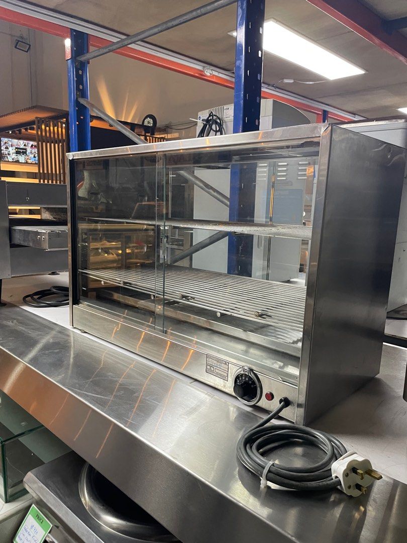 Tabletop both open side food warmer / pie warmer / display warmer, TV ...